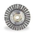 Roughneck Stringer Bead Wheel, 4 in D x 3/16 W, .02 Stainless Wire ...