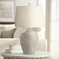 Pacific Coast® Lighting Hammered Table Lamp in Earth - Walmart.com