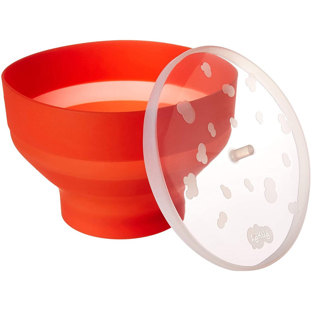 TekDeals Microwave Oven Silicone Popcorn Popper Maker Bowl Basket ...