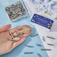 1box 1 box 96pcs Slide on Clasp Slider End Clasps Tubes Stainless Steel ...