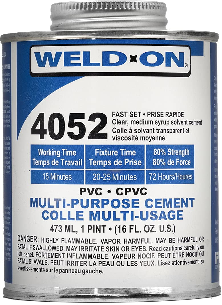 SCIGRIP Weld-On #4052 Adhesive, Pint and Weld-On Applicator Bottle with ...