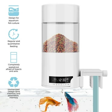 Automatic Fish Feeder Smart Digital Fish Food Dispenser Timer Fish ...