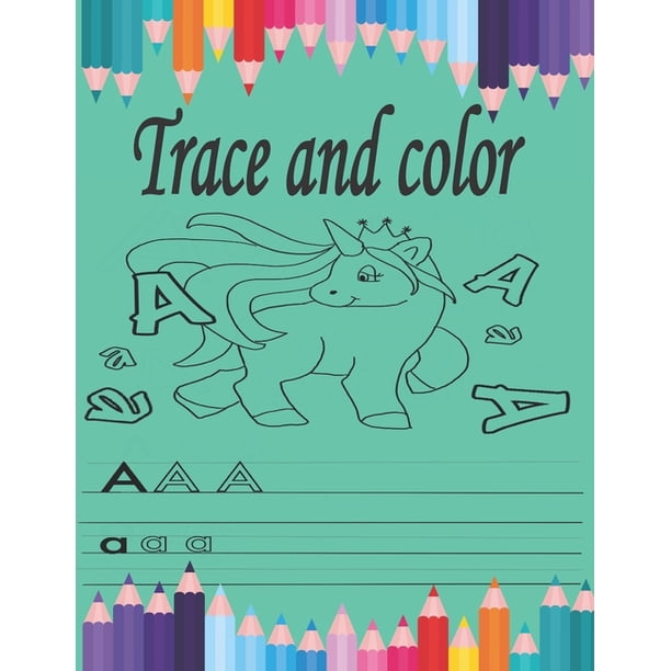 trace and color : Tracing and coloring For Toddlers, Tracing Lines ...