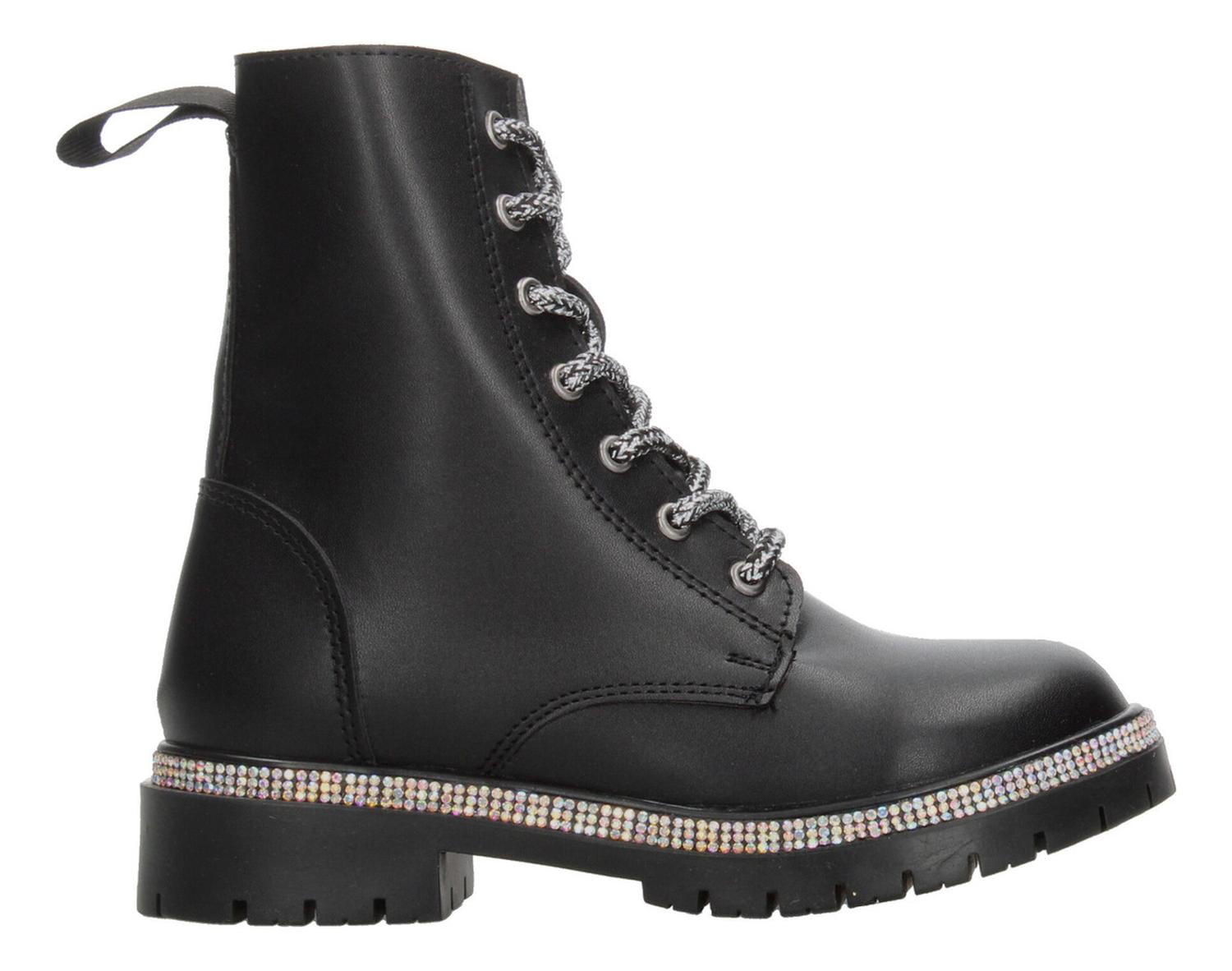 Botines Niña Tropicana Casual Negro Borcegos Cinta Ajustable negro 19 ...