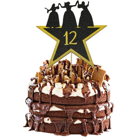 Hamilton Cake Topper 12, Happy 12th Birthday Hamilton Cake Topper for ...