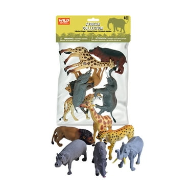 Terra Wild Animal Figures, 60-Piece Set - Walmart.com