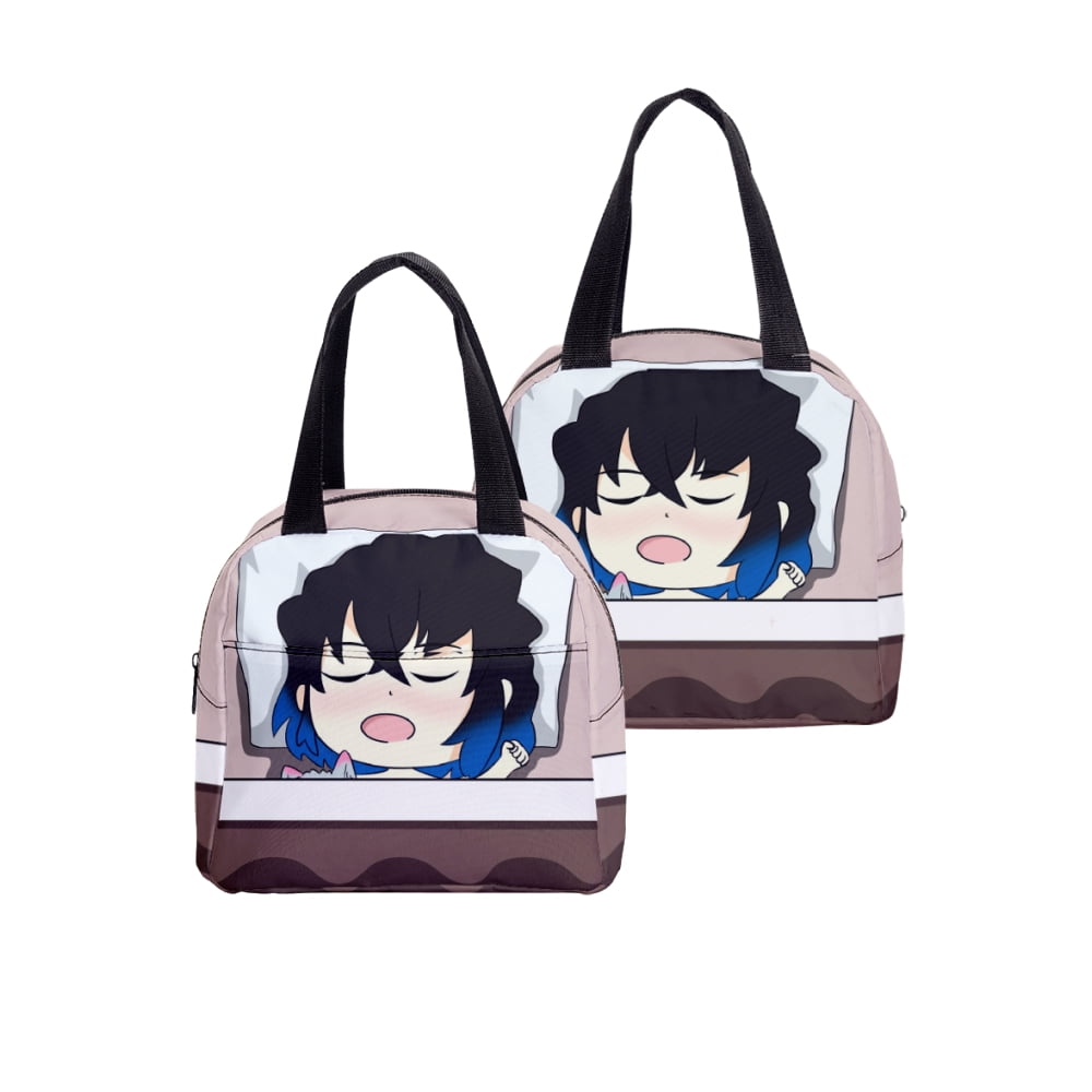 Demon Slayer Kimetsu No Yaiba Anime Cute Pattern Insulated Lunch Bag ... Demon Slayer Kimetsu No Yaiba Anime Cute Pattern Insulated Lunch Bag ...
