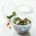 LocknLock Specialty 16.9-Cup Salad Bowl with Built-in Straining ...