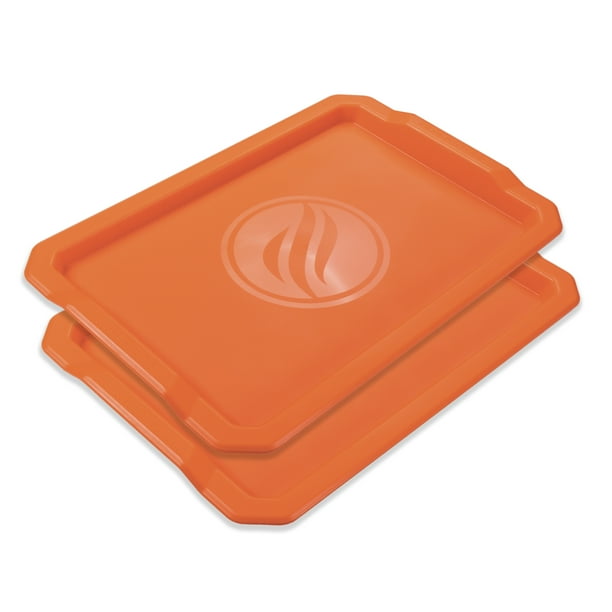 Blackstone Rectangle Griddle Serving Trays in Orange (2-Pack) - Walmart.com