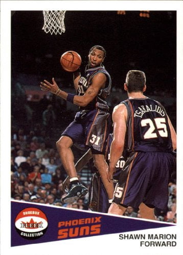 2001-02 Fleer Shoebox #37 Shawn Marion NBA Basketball Trading Card ...