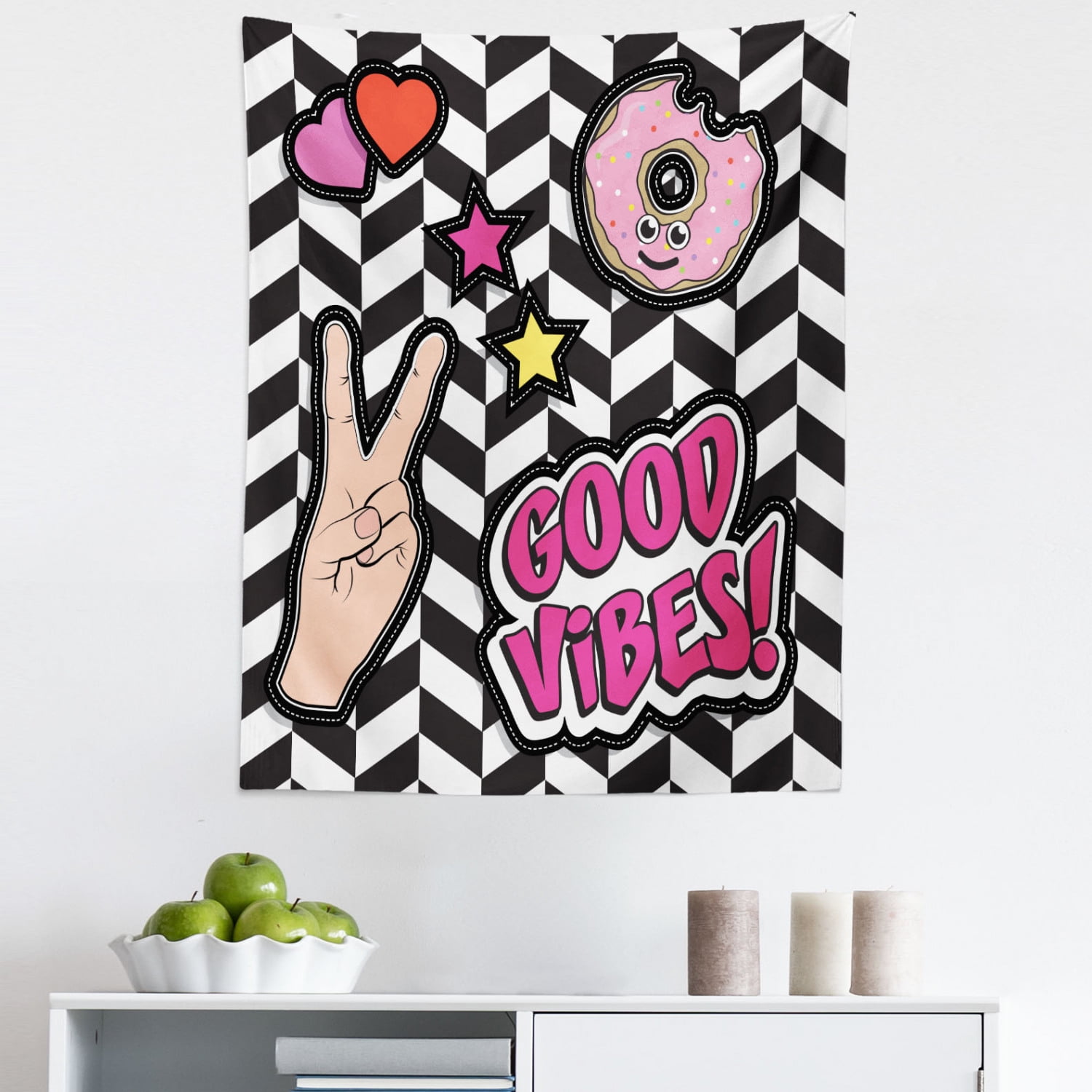 Stars Hearts And Peace Signs