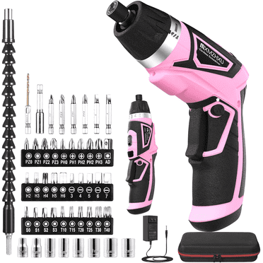 SKIL 4V Rechargeable Screwdriver with Pivot Grip with Magnetic Bit ...