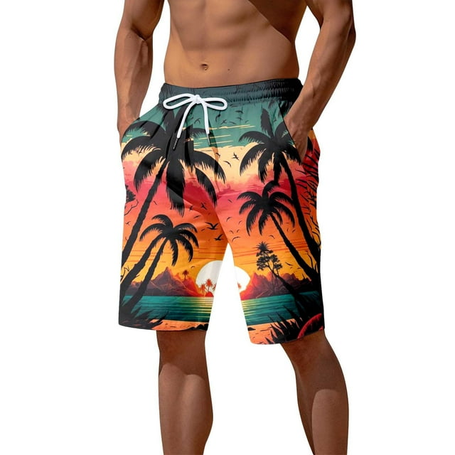 Ramiter Men Swim Trunks Men's Swim Trunks Swimwear Quick Dry Swim Board ...