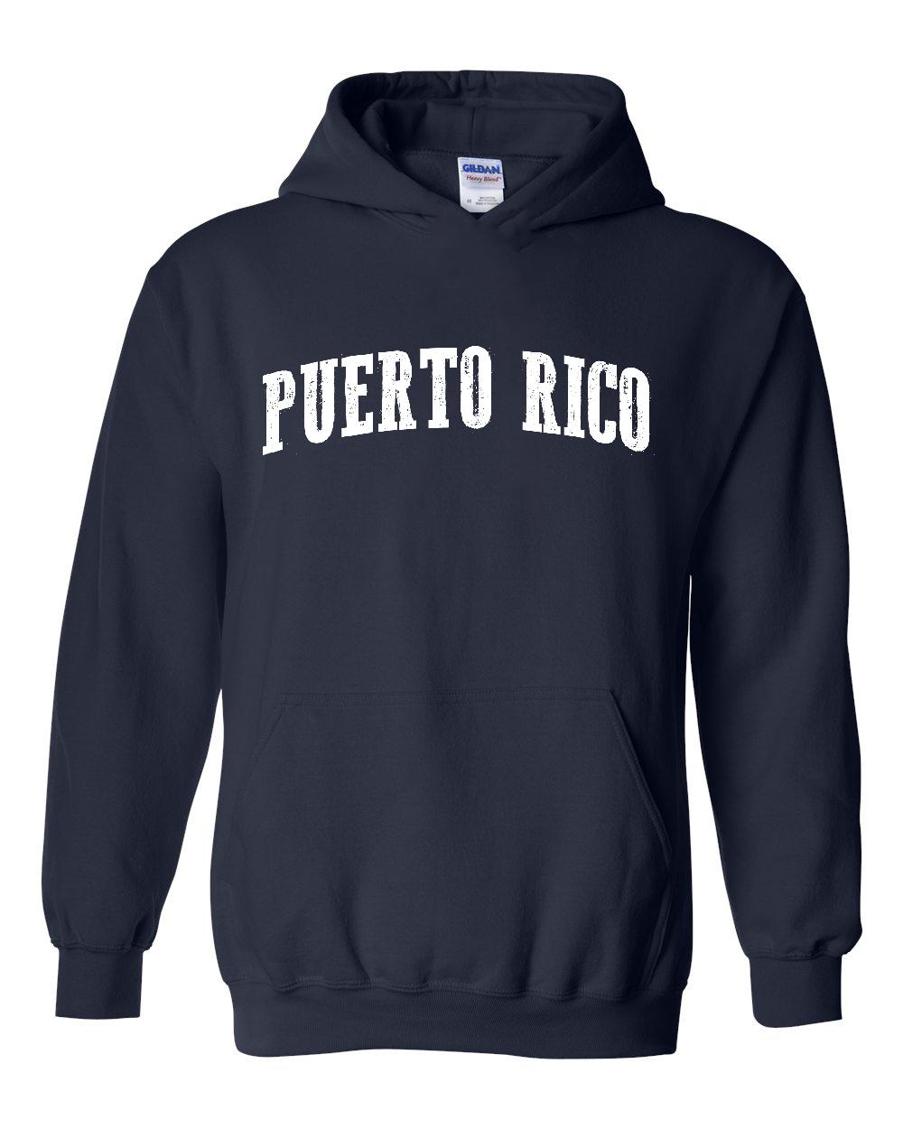 Puerto Rico Men Hoodie Hooded Sweatshirt - Walmart.com