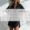 Bbyeadc Women Swimsuit Coverup Shirt Dress Button Down Bathing Suit ...