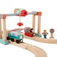 Fisher-Price Thomas & Friends Wooden Railway Lift & Load Cargo Train ...