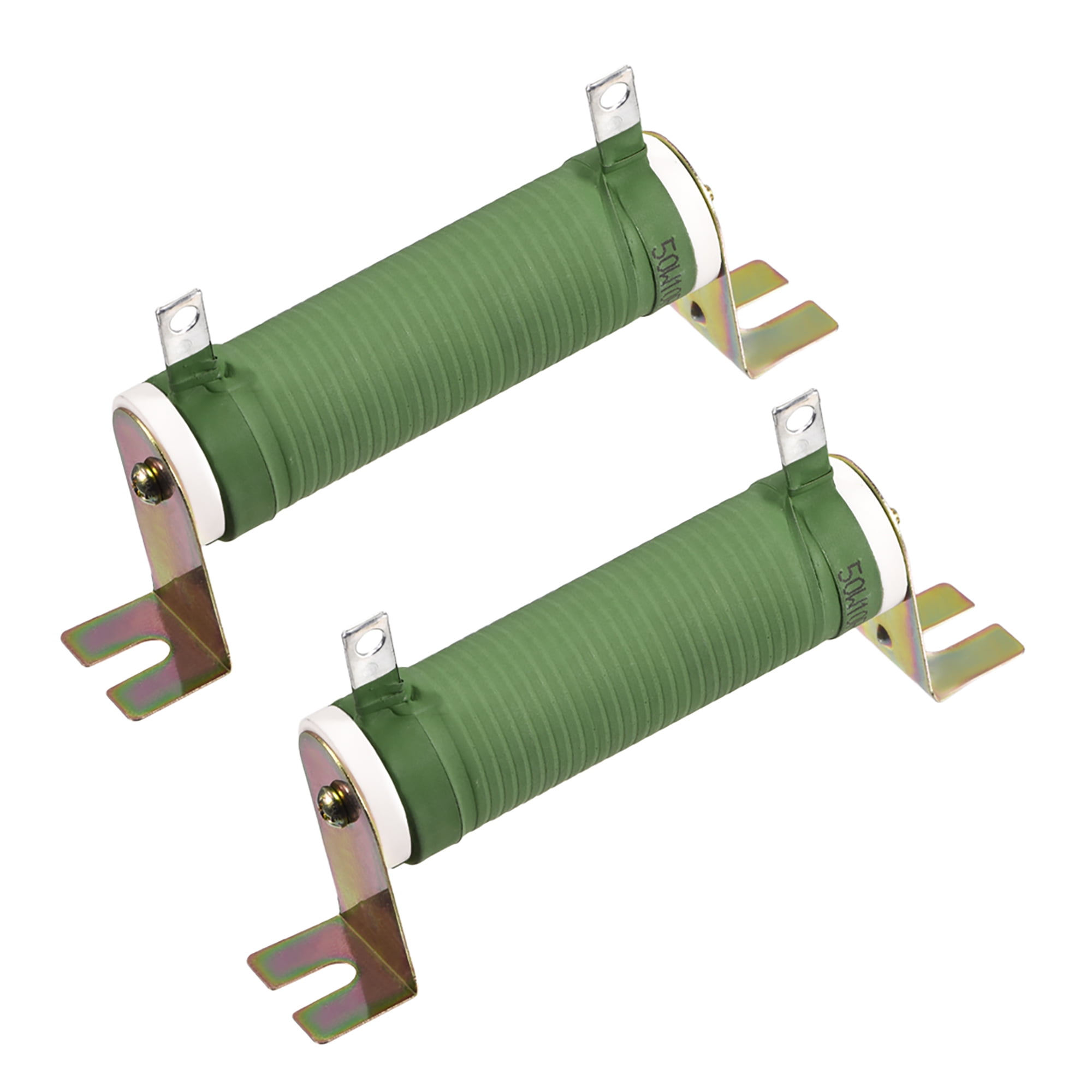 50W 10 Ohm Wire Wound Tubular Resistor Tube-Type Fixed +/-5% Tolerance ...