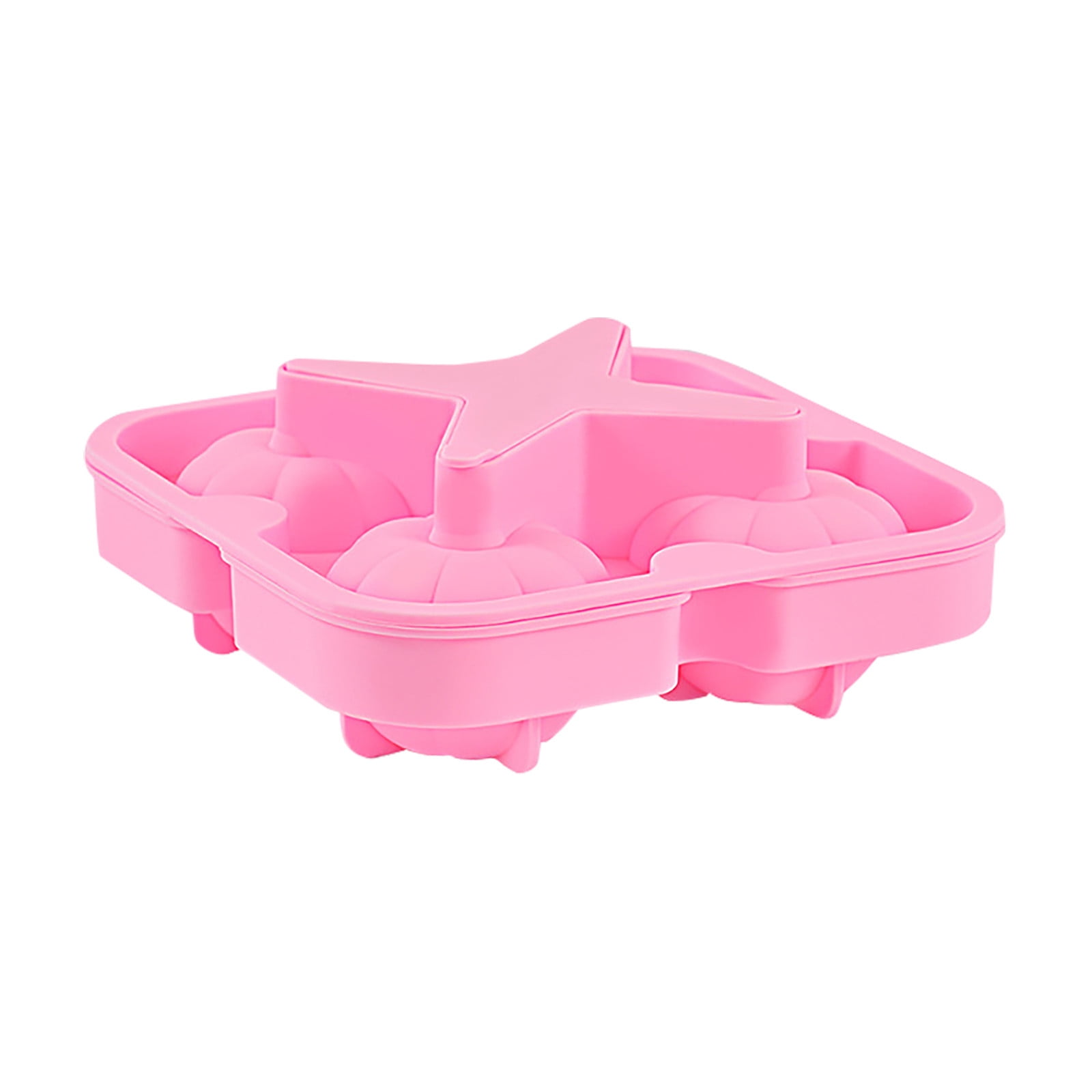 Fonwoon Ice Block Trays Pumpkin Ice Block Molds Reusable Silicone 4 Ice fonwoon-ice-block-trays-pumpkin-ice-block-molds-reusable-silicone-4-ice