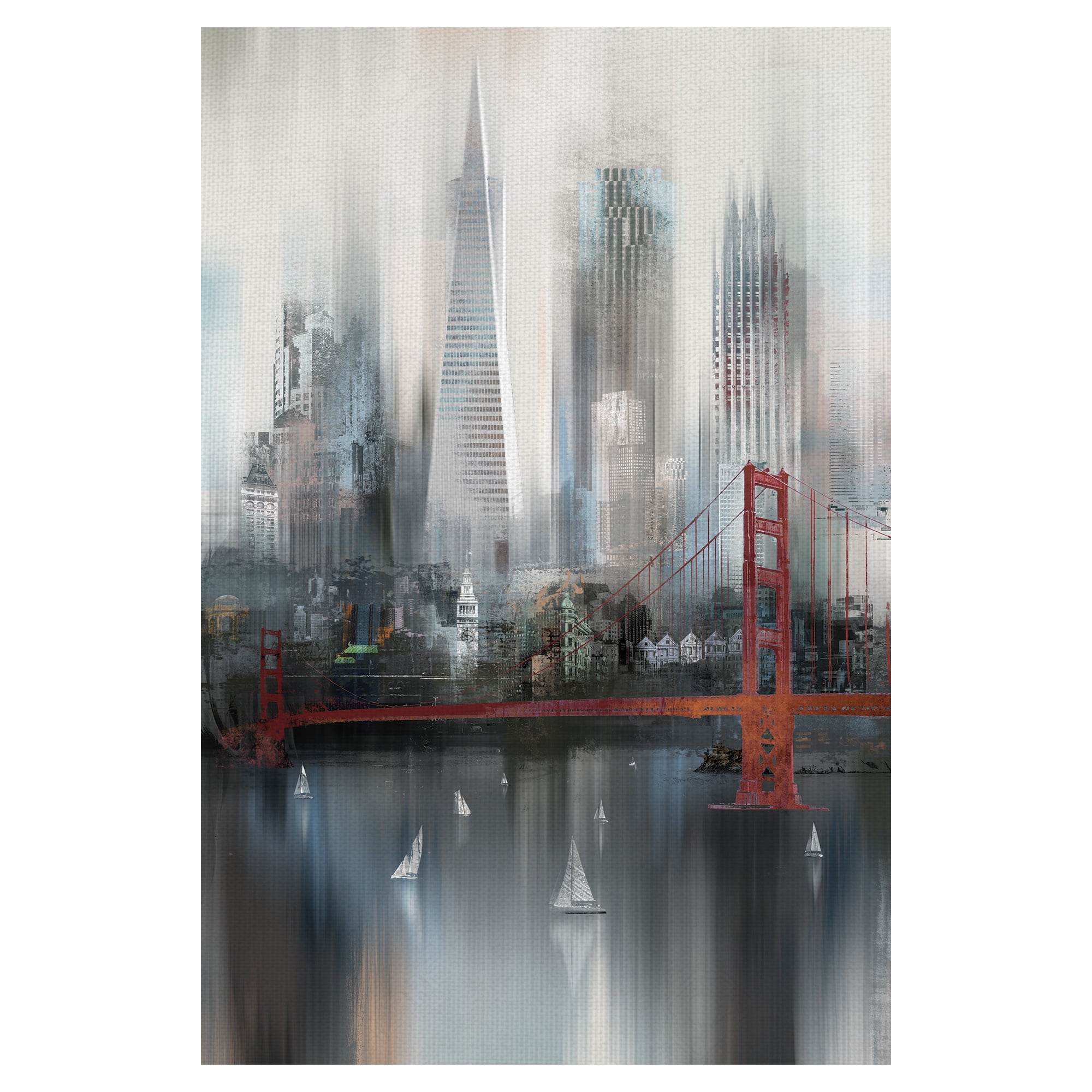 Masterpiece Art Gallery Cityscape San Francisco By Willowbrook Fine Art ...