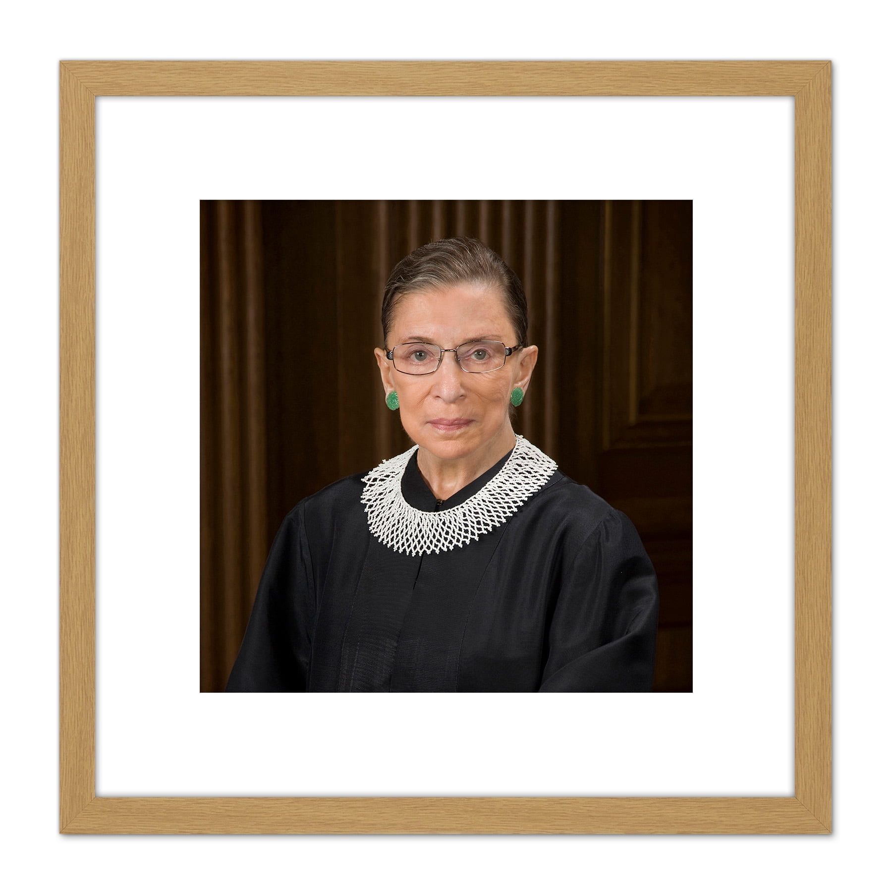 Petteway Portrait Judge Justice Ruth Ginsburg Photo 8X8 Inch Square ...