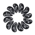 awjaisca 12Pcs Golf Club Cover Sets, Waterproof PVC Golf Club Headcover ...