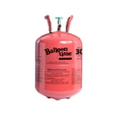 Balloon Time Medium 9.5in Helium Tank Kit with 30 Latex Balloons ...