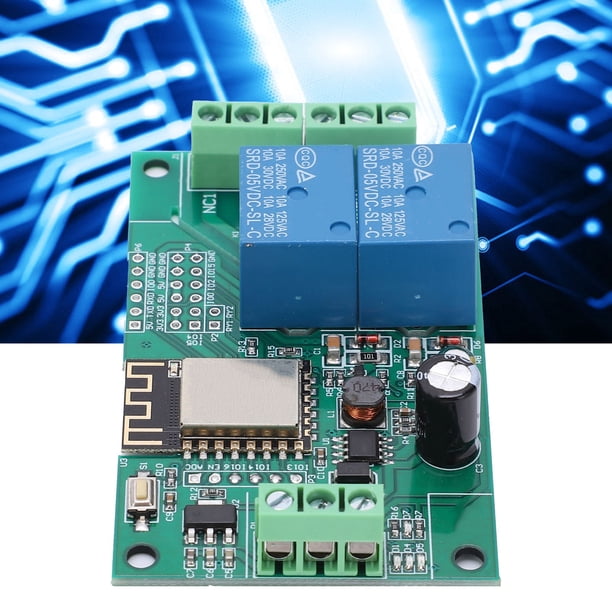 Módulo de relé, módulo de relé Wi-Fi, placa de relé WIFI, módulo de ...