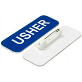 Usher Name Tag - Pack of 3 (Blue) - Walmart.com