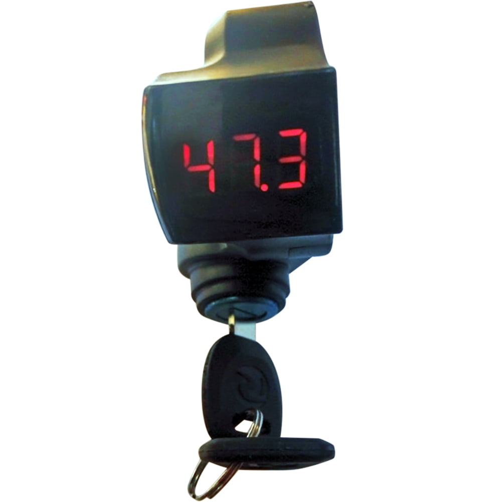 Electric Bike Thumb Throttle Voltmeter Digital Voltage Display Red ...