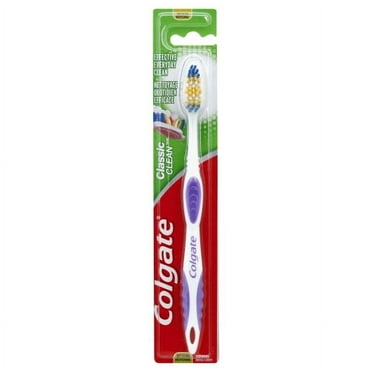 Colgate Extra Clean Toothbrush, Full Head, Soft, 6 Count - Walmart.com