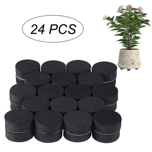 Flower Pot Mat, Black Rubber Feet, Self-adhesive Buffer For Medium And ...
