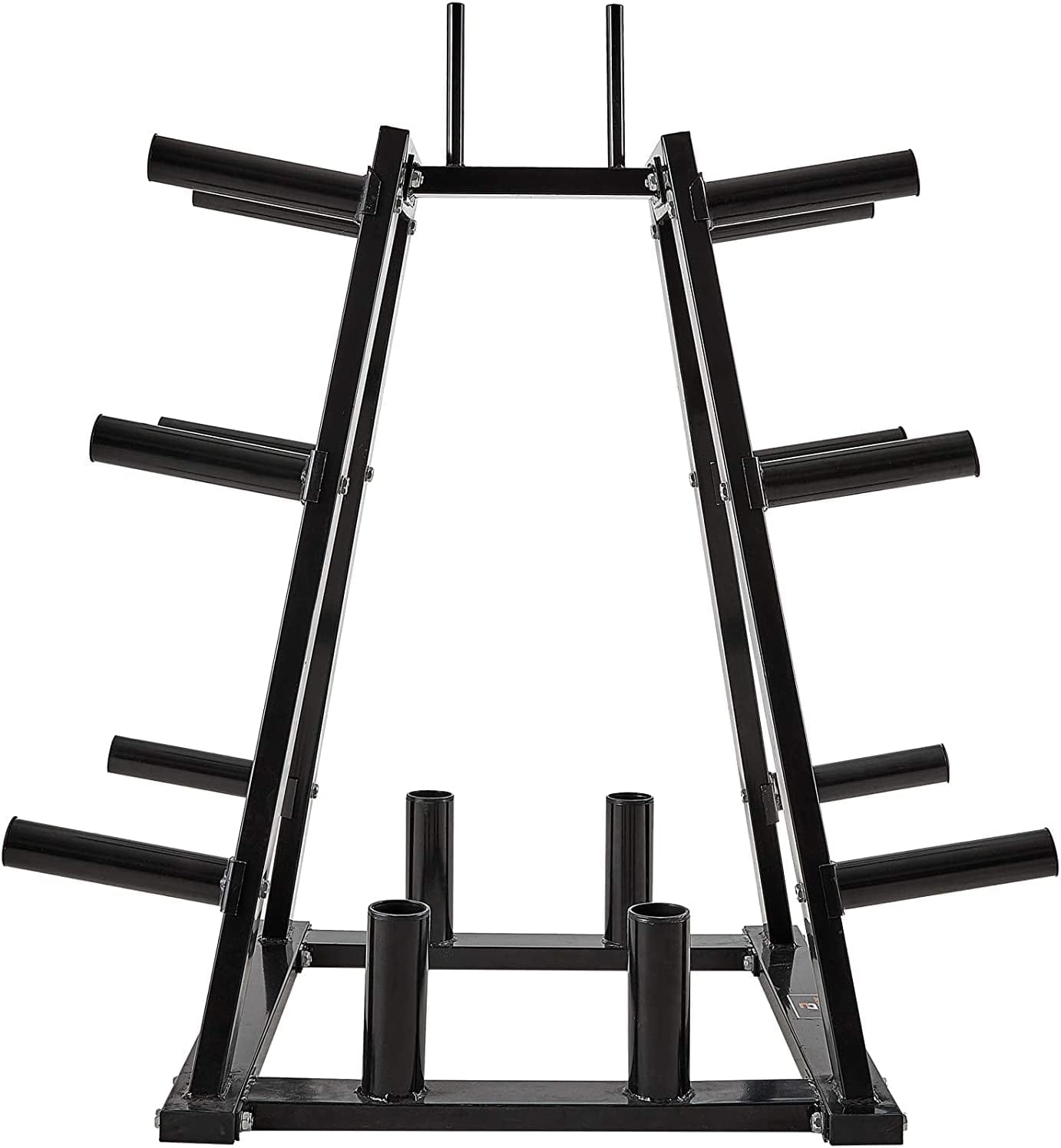 Cozy Castle Olympic Weight Rack, A Frame Weight Plate Tree, Durable ...