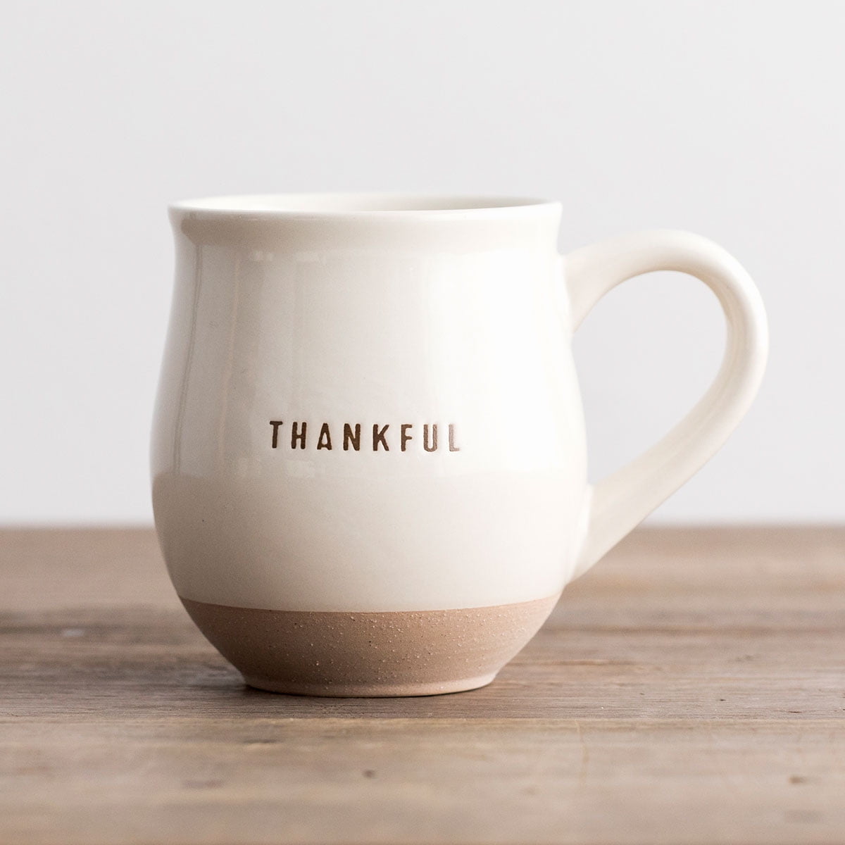 DaySpring, Thankful, 10 oz. Ceramic ClayDipped Mug - Walmart.com