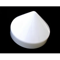 White Cone Dock Piling Cap / Piling Cover From 6" to 13" - White 7.5 ...