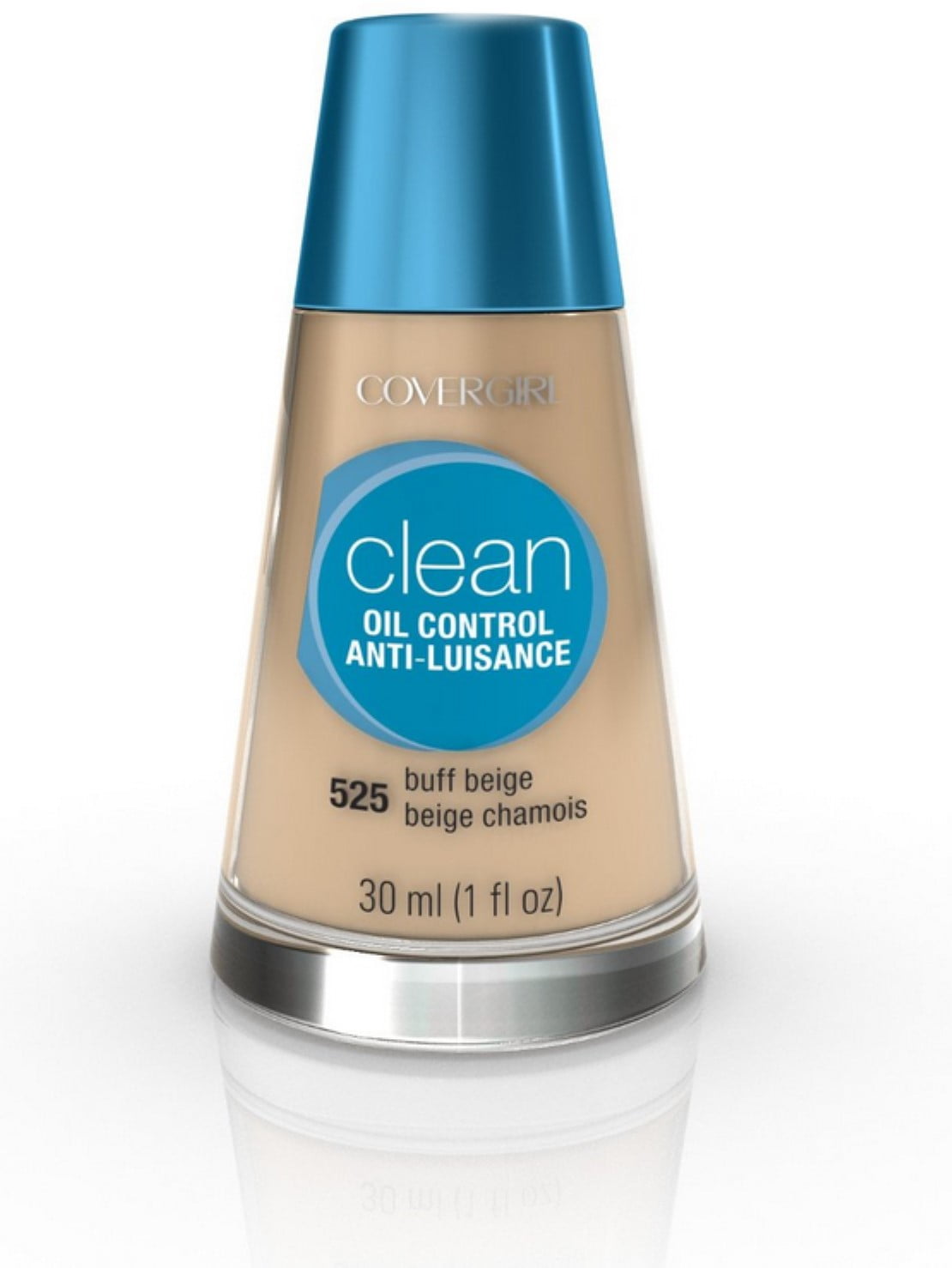 CoverGirl Clean Oil Control Liquid Makeup, Buff Beige [525], 1 oz ...