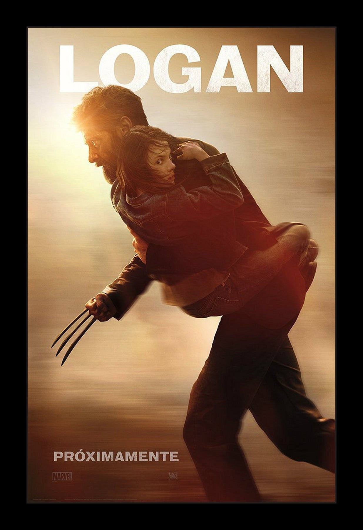LOGAN - 11x17 Framed Movie Poster - Walmart.com