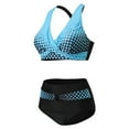 Yindaity Womens High Waisted Bikini Sets Criss Cross Two Piece