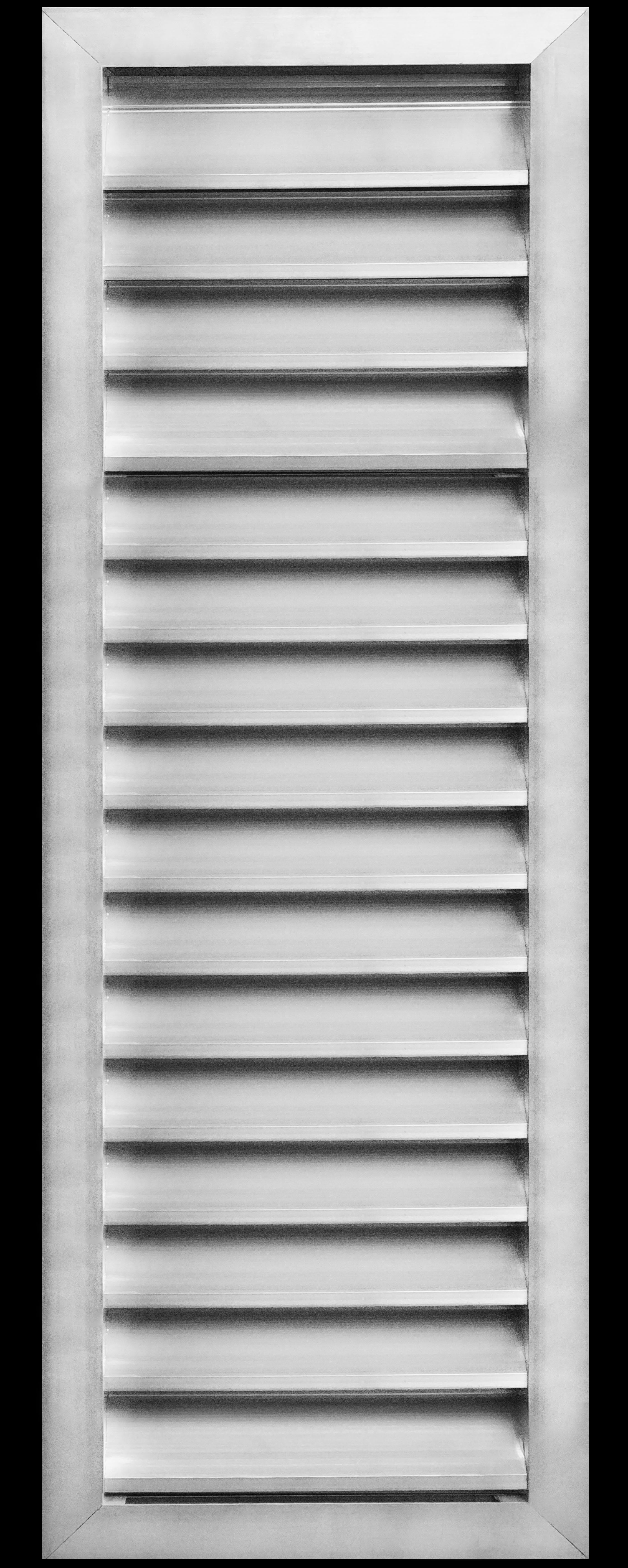 12"w X 36"h Aluminum Outdoor Weather Proof Louvers - Rain & Waterproof ...