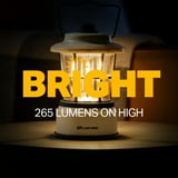 LUXPRO LP1535 265 Lumen Retro LED Lantern - Battery-Powered Emergency ...