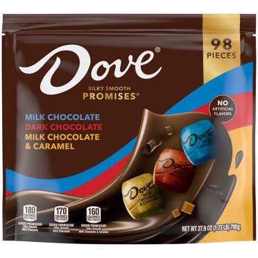 Dove Promises Dark Chocolate Candy - 8.46 oz Bag - Walmart.com