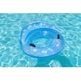 Bluescape 46" Blue Glitter Dream Pool Ring Float, Adult Unisex ...