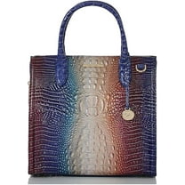 Brahmin Caroline Multi Abalone Pink/Green/Blue/Orange Satchel - Walmart.com