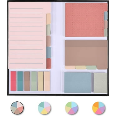 Mr. Pen- 3x3 Sticky Notes, 12 Pads, Pastel Memo Paper, For Fridge ...