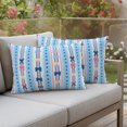 250 Anniversary Outdoor Waterproof Throw Pillow Covers 20x12 Set of 2 ...