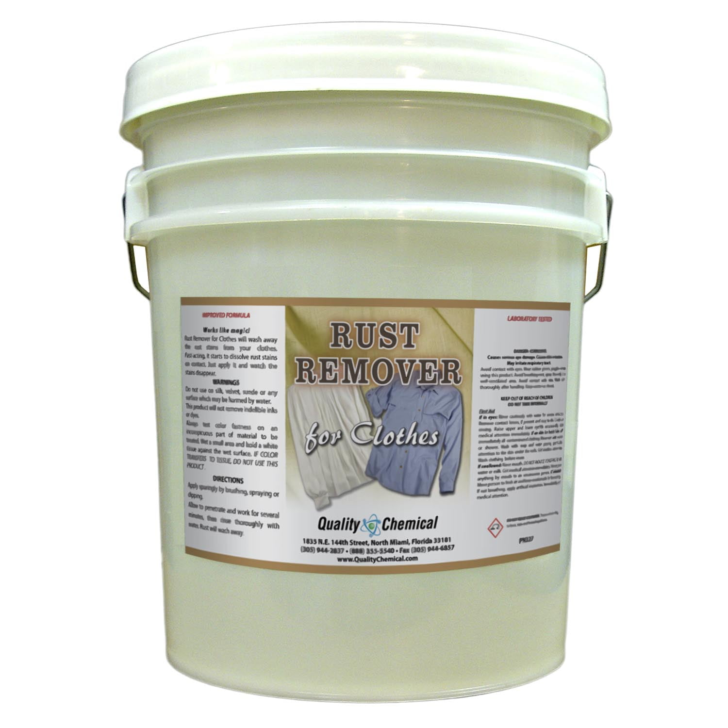 Rust Remover for Clothes - 5 gallon pail - Walmart.com