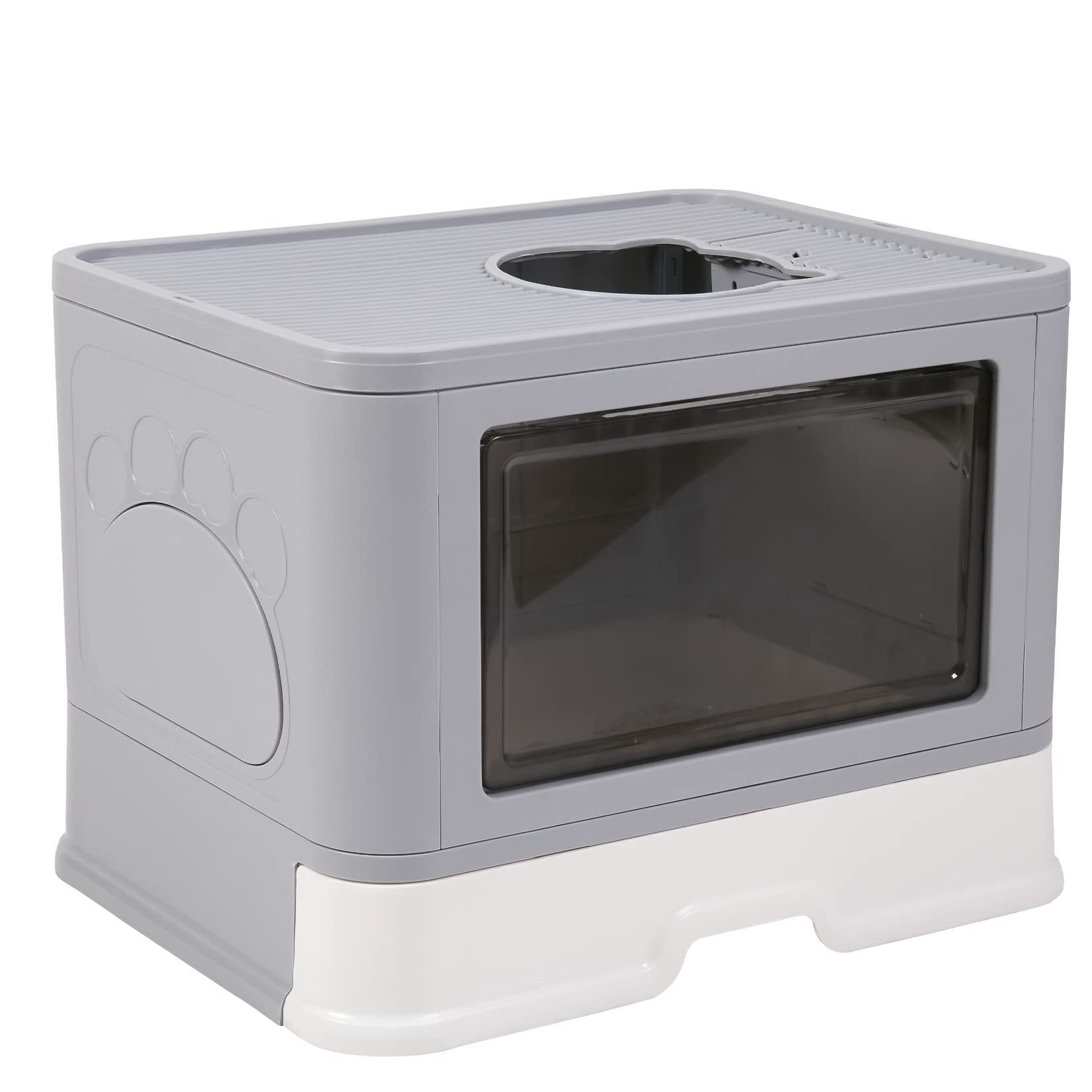 Caja de Arenero para Gato Diseño Gatito con Tapa con Cajón | Walmart en ...