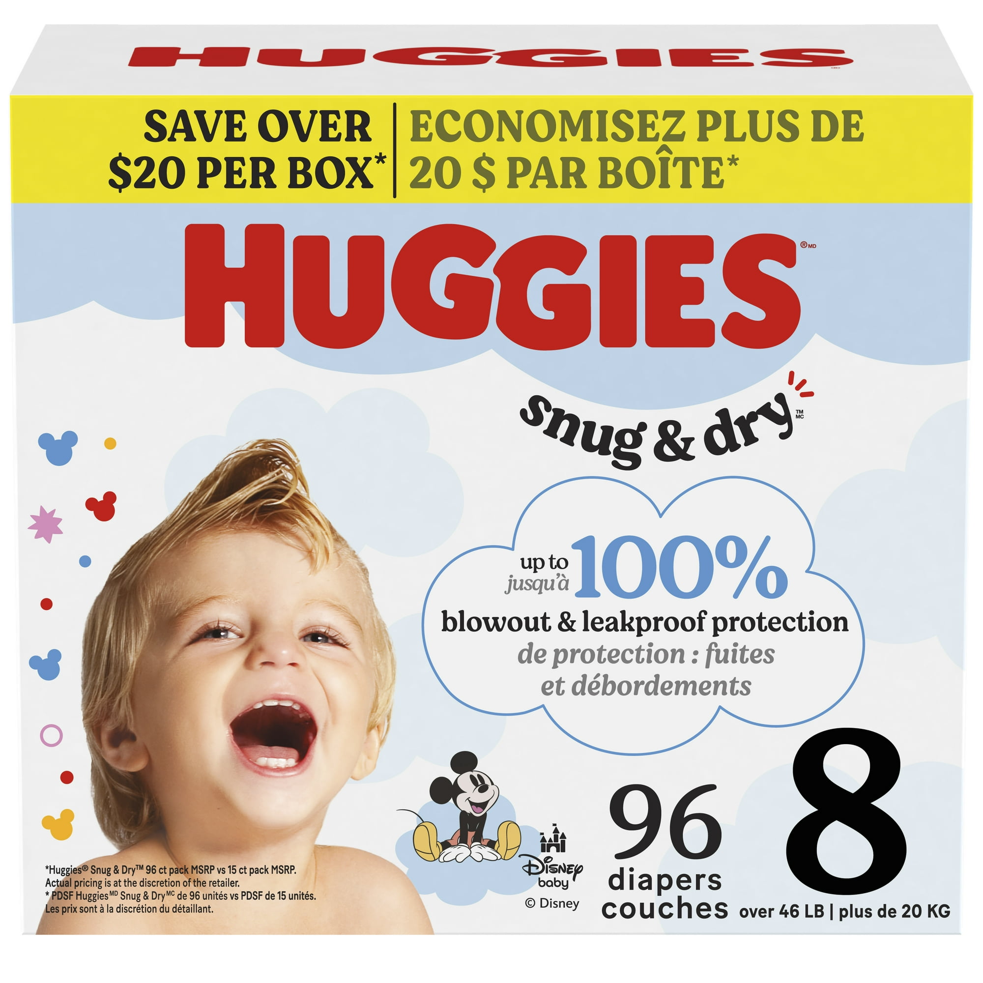 Click here for Huggies Snug & Dry Baby Diapers  Size 8 (46+ Lbs)... prices