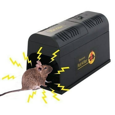Rodent Terminator - Electric Mouse and Rat Trap Kills All Sized Rats ...