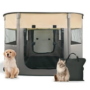 Portable Pop Up Dog Crate-Medium - Walmart.com