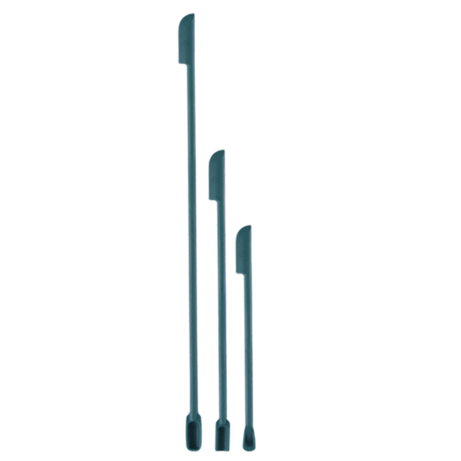 Mightlink 3Pcs/Set Cream Scraper Unbreakable 3 Shapes Long Handle ...